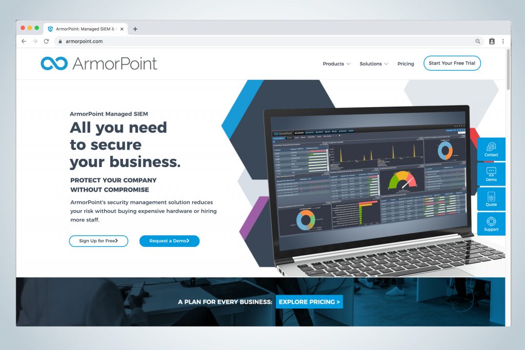 ArmorPoint Website – Damon Reine Designs